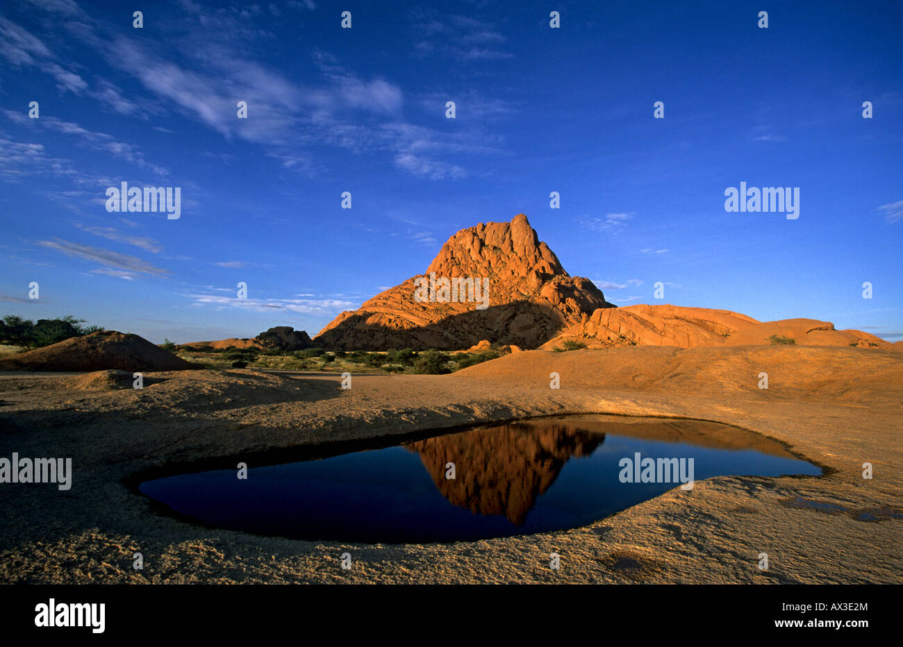Mountain Spitzkoppe in Namib Desert near Usakos Namibia Stock Photo - Alamy