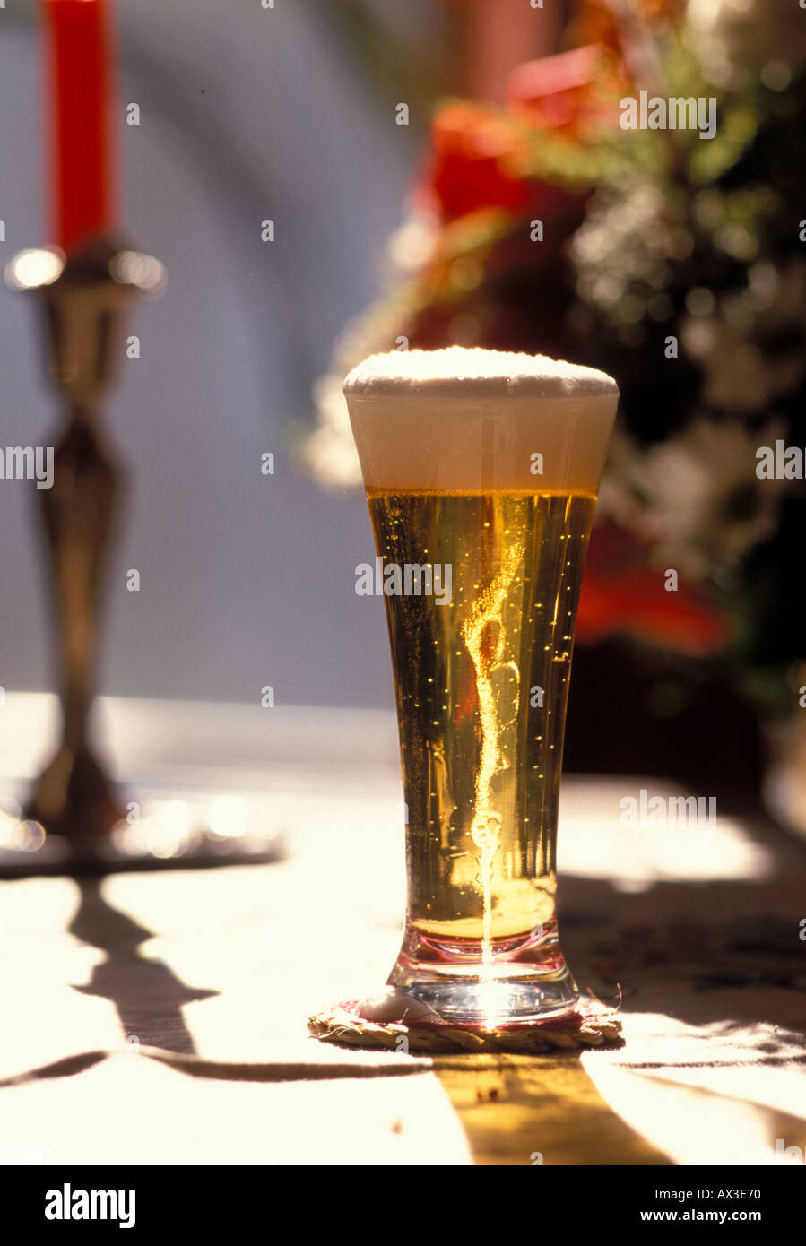 Before and after 035a Beer QHTK1051 Stock Photo - Alamy