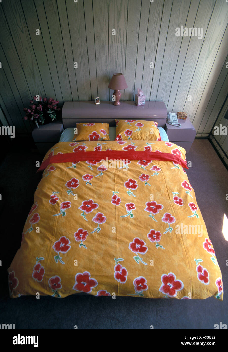 Before and after 050b Bed day QHTK1069 Stock Photo - Alamy