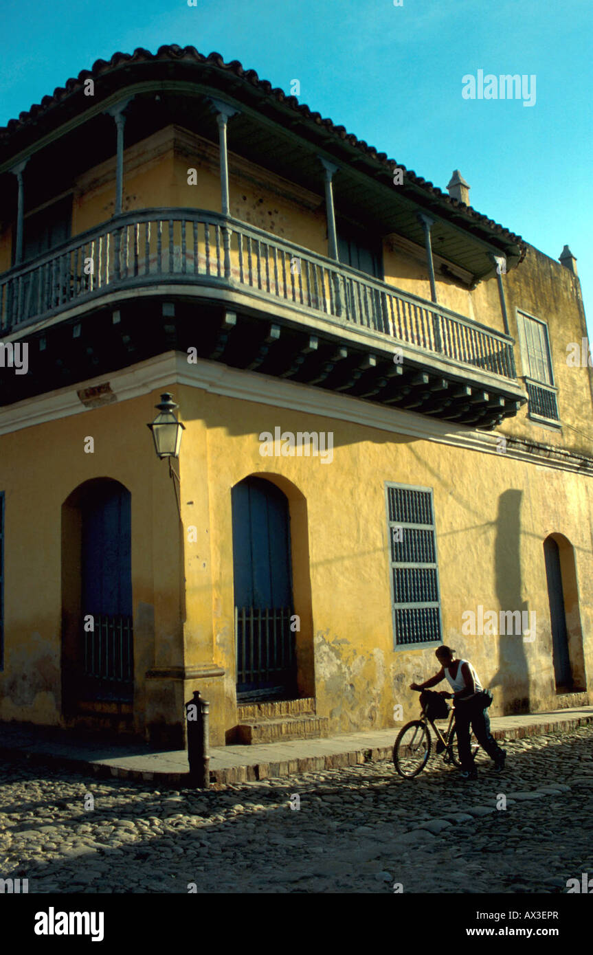 CUBA COLONIAL HOUSES IN TRINIDAD Photo Julio Etchart Stock Photo - Alamy