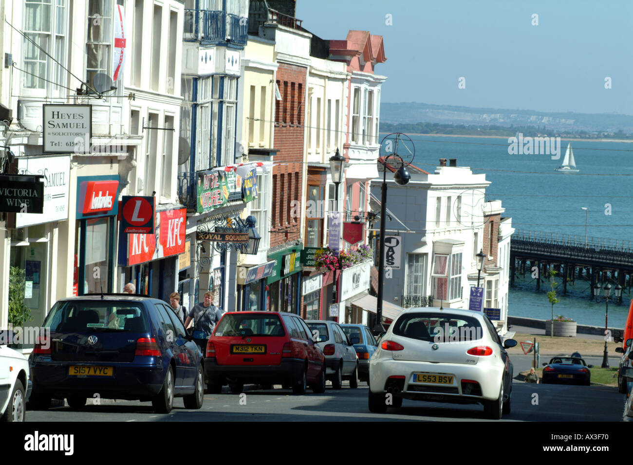 Ryde Isle of Wight Southern England UK Stock Photo - Alamy