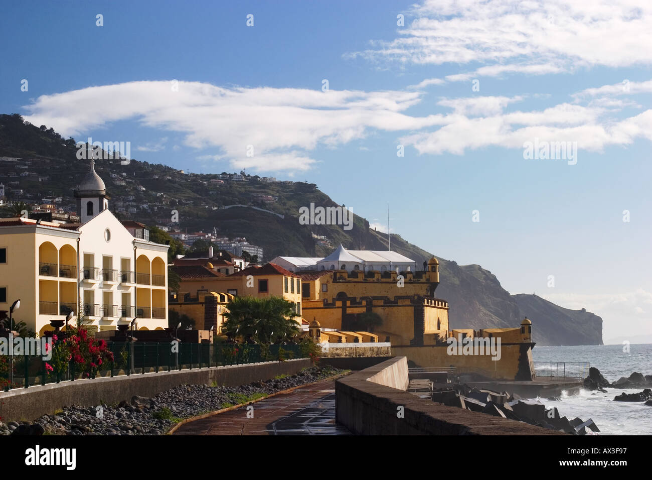 Fortaleza Sao Tiago Funchal Madeira Stock Photo - Alamy