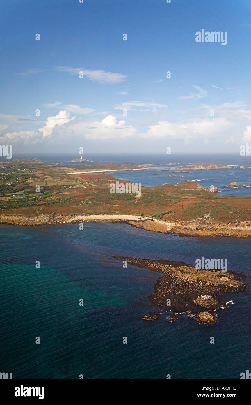 Aerial isles scilly High Resolution Stock Photography and Images - Alamy