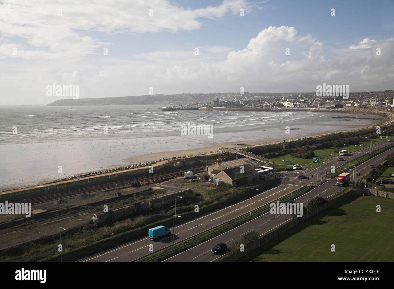 Aerial view penzance hi-res stock photography and images - Alamy