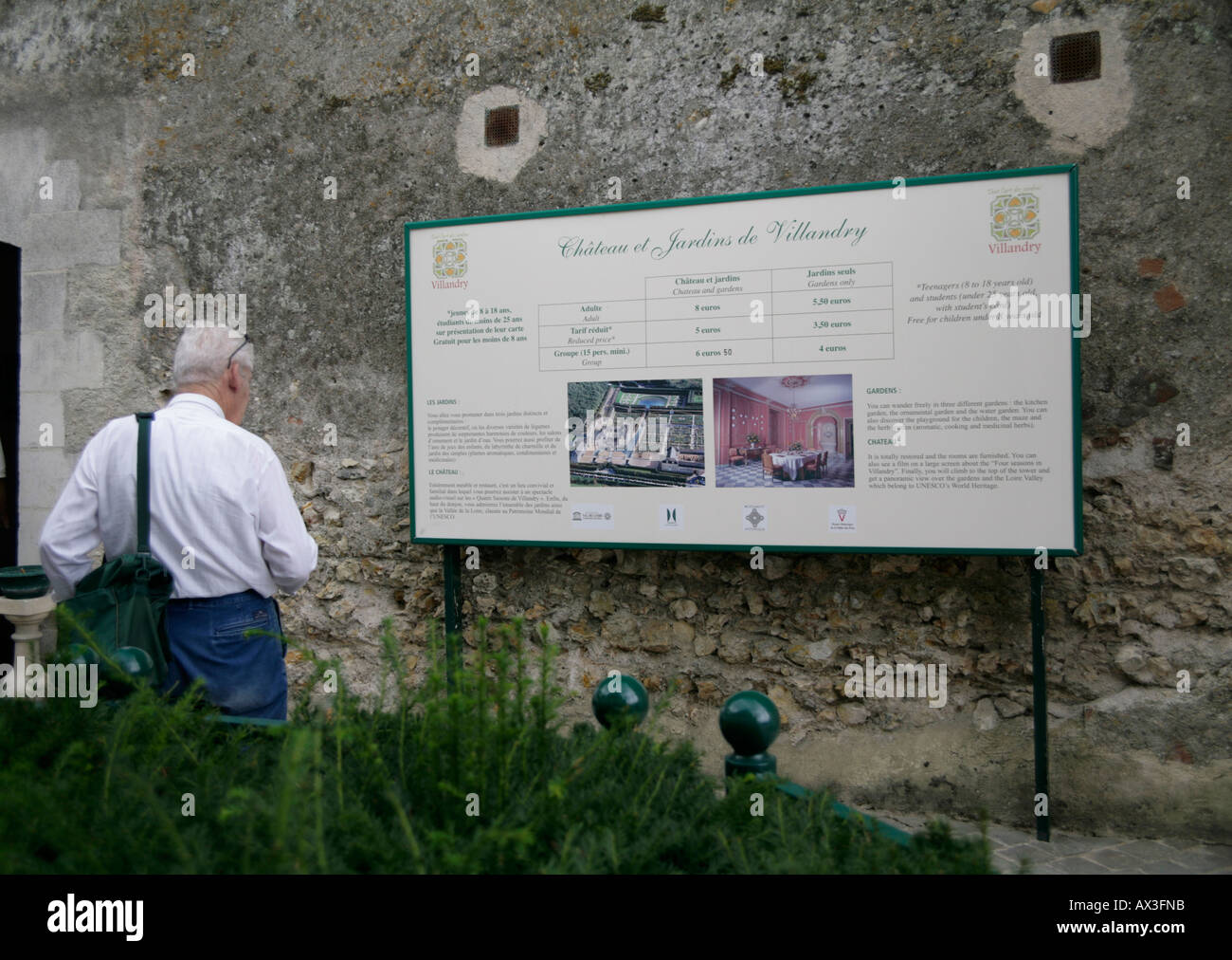 Plan chateau villandry hi-res stock photography and images - Alamy