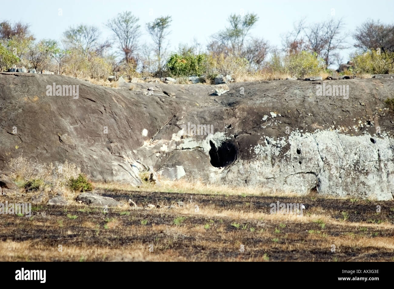 The rocky outcrops of the Lobo valley, Serengeti National Park ...