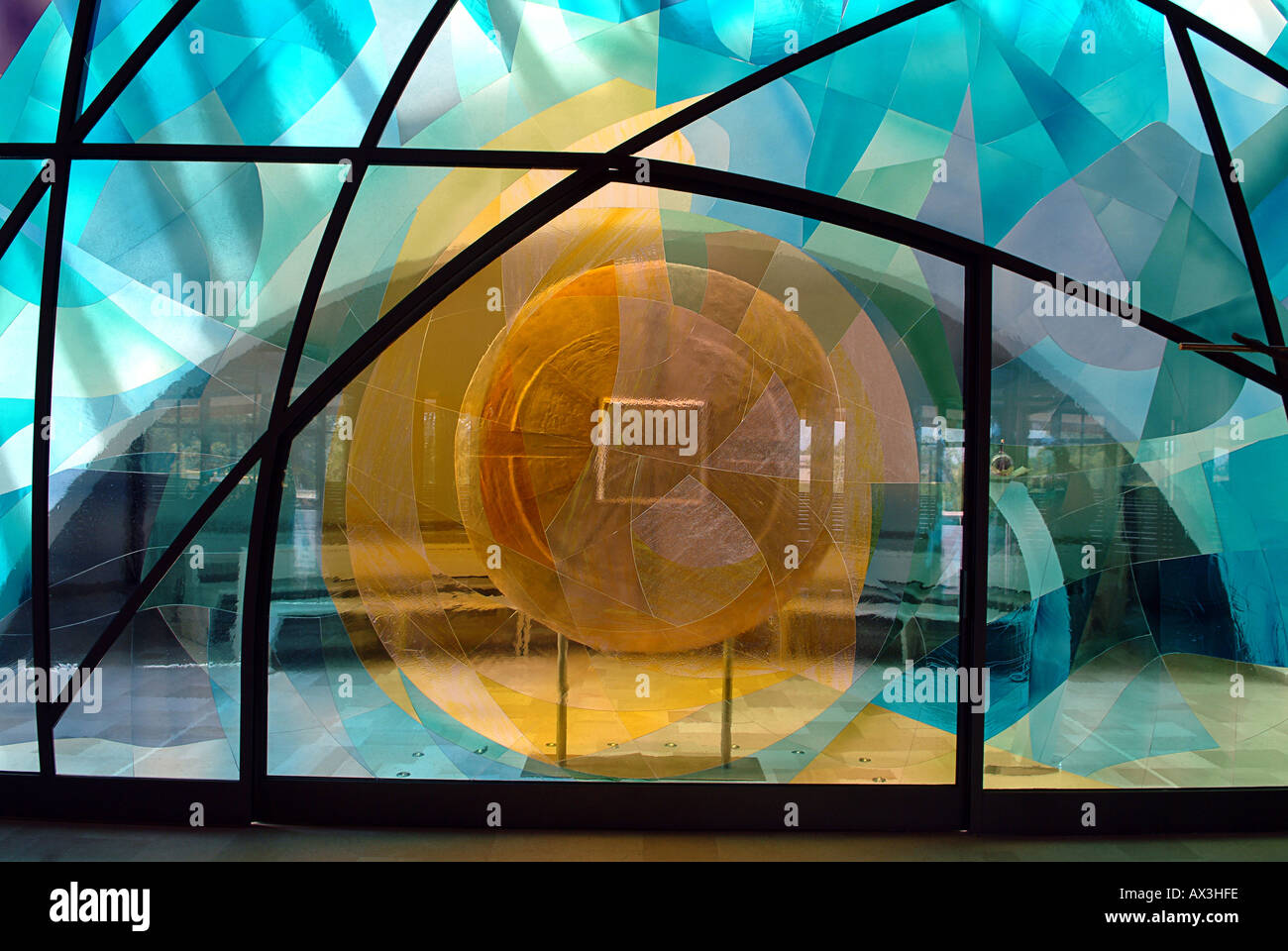 Tabernacle in a modern catholic church in Loppiano Italy Stock Photo ...