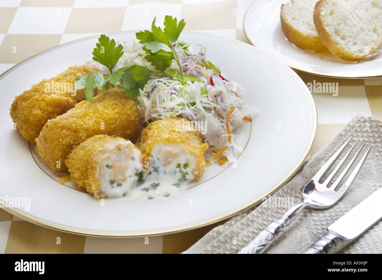 Croquette french food hi-res stock photography and images - Alamy