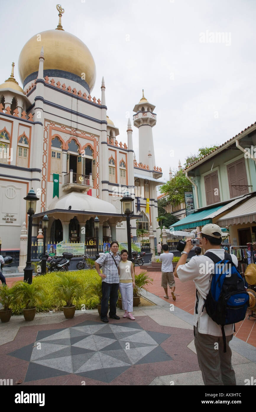 Sultan Mosque, Arab Street, Singapore Stock Photo - Alamy