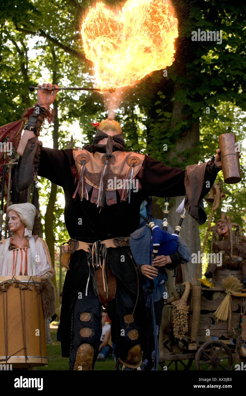 Fire Spitter, Medieval, Middle Ages, Carnival, Festival, feast, party ...
