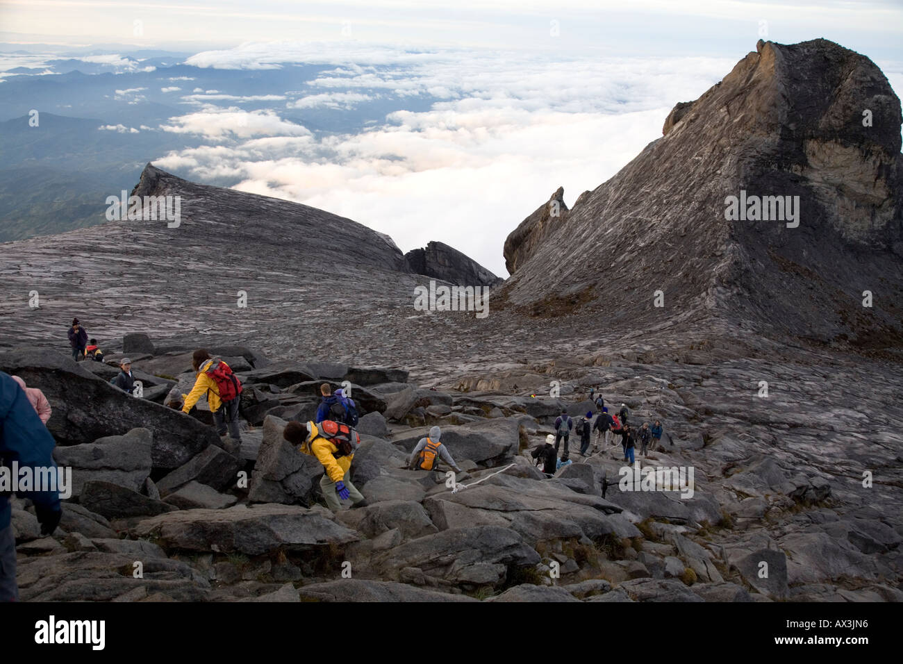 Trekking Mt Kinabalu in Kinabalu National Park, Kota Kinabalu, Sabah ...