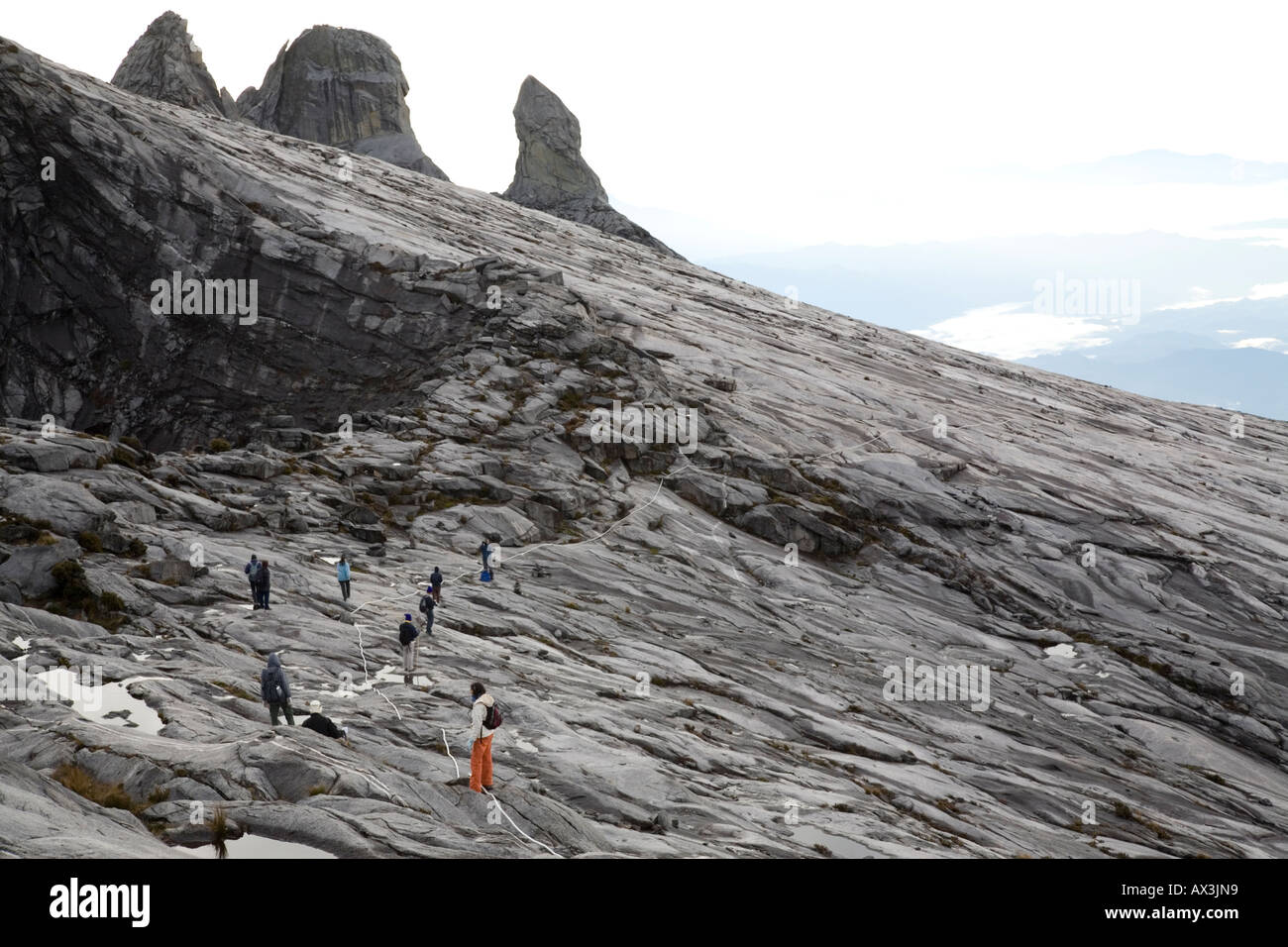 Trekking Mt Kinabalu in Kinabalu National Park, Kota Kinabalu, Sabah ...