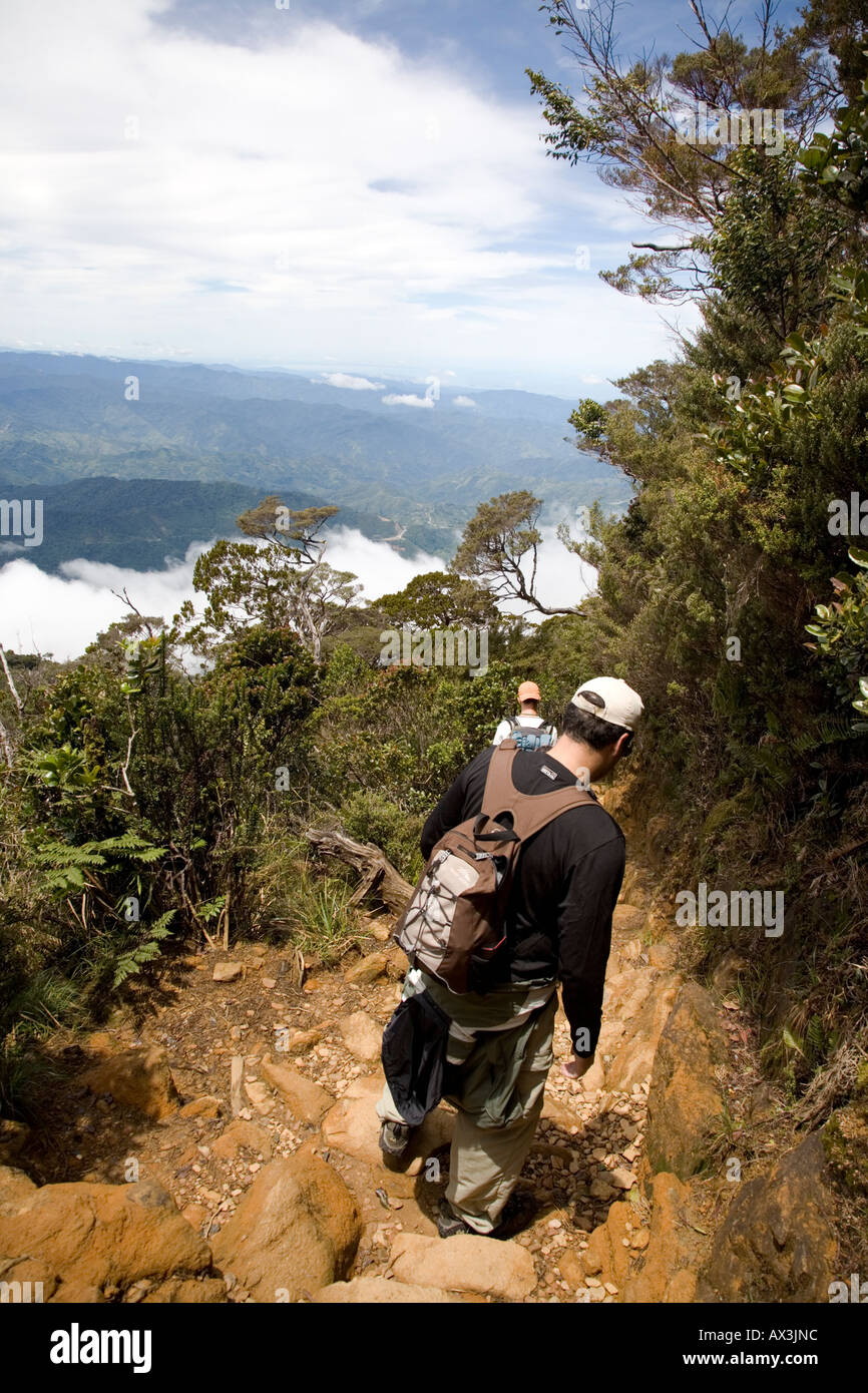 Trekking Mt Kinabalu in Kinabalu National Park, Kota Kinabalu, Sabah ...