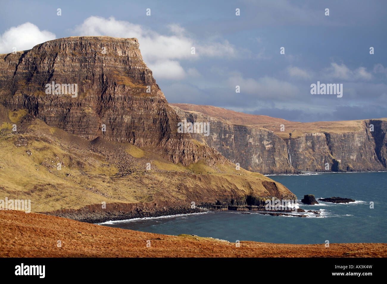 Waterstein Head, Moonen Bay Stock Photo - Alamy