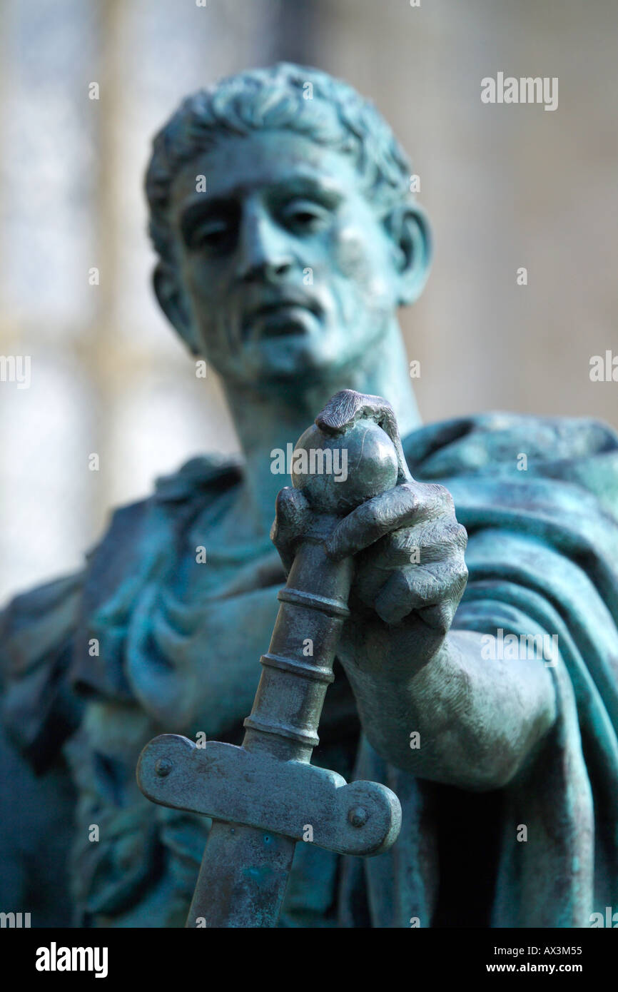 Emperor Constantine York Minster England Stock Photo - Alamy