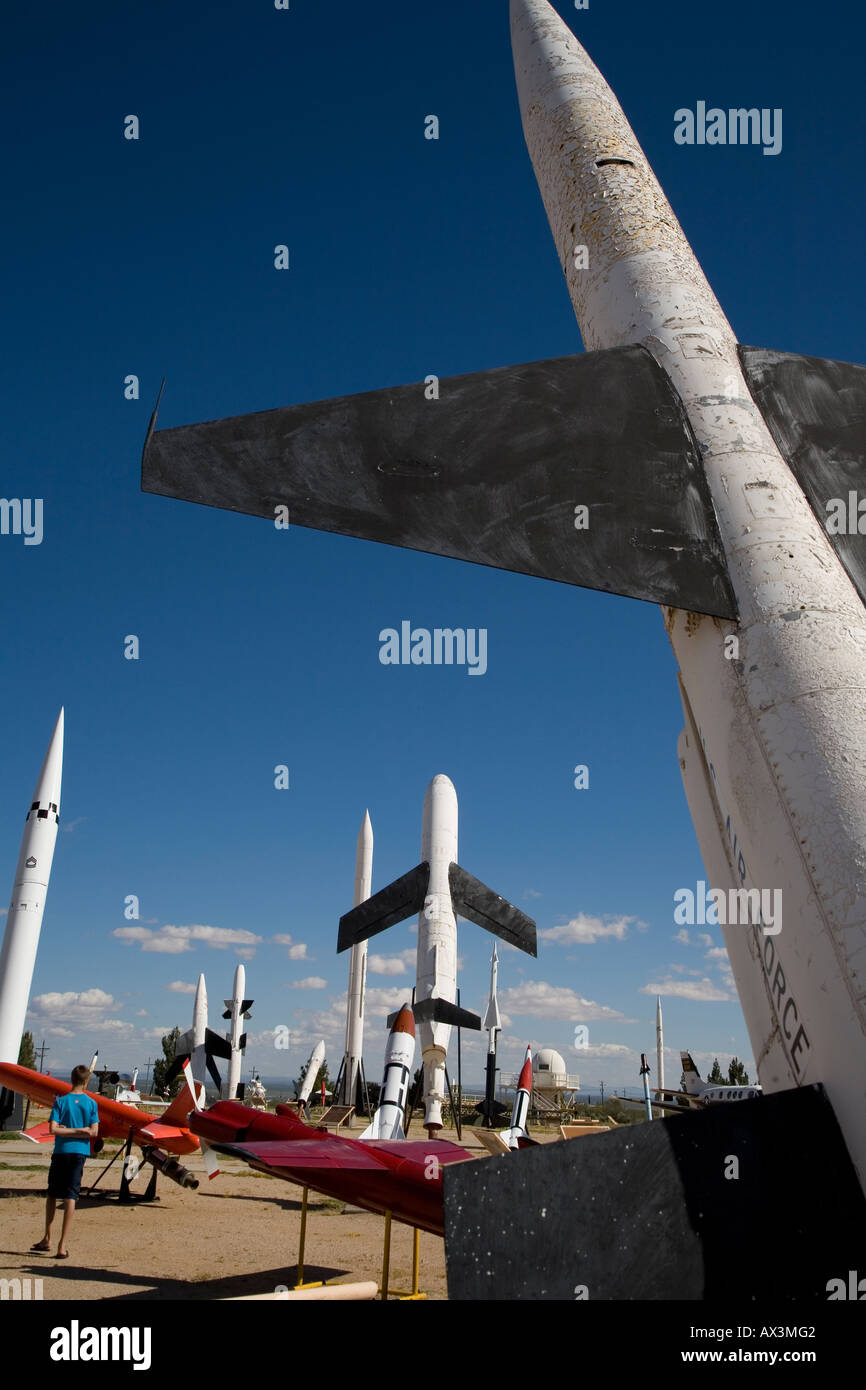 White Sands Missile Range Museum New Mexico USA Stock Photo - Alamy