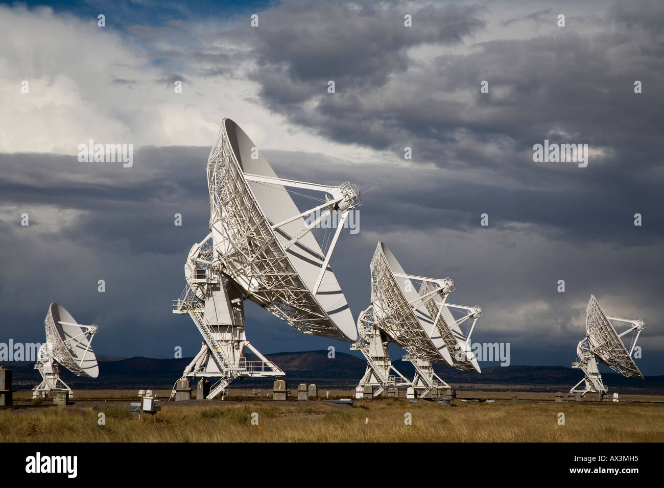 Very Large Array on the Plains of San Agustin fifty miles west of ...