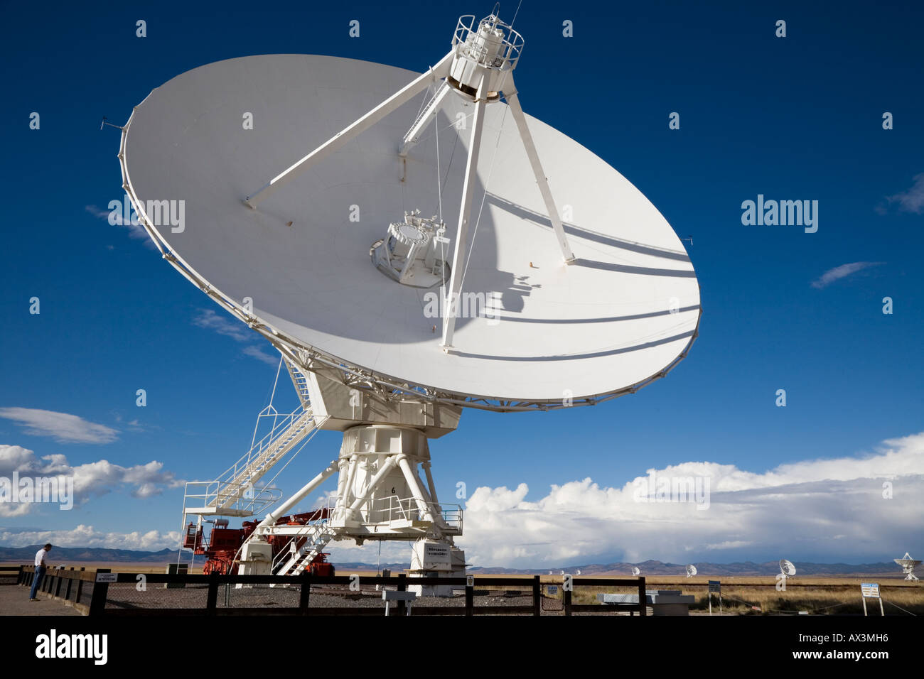 Very Large Array on the Plains of San Agustin fifty miles west of ...