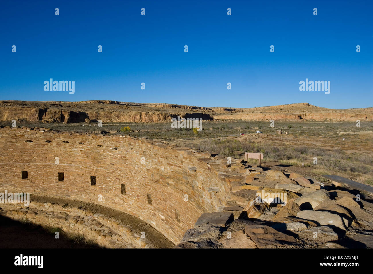 Great Kiva of Casa Rinconada Chaco Culture National Historic Park New ...