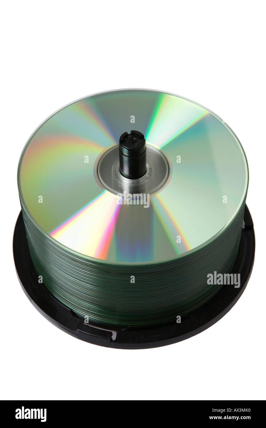 Stack of CD disks Stock Photo - Alamy