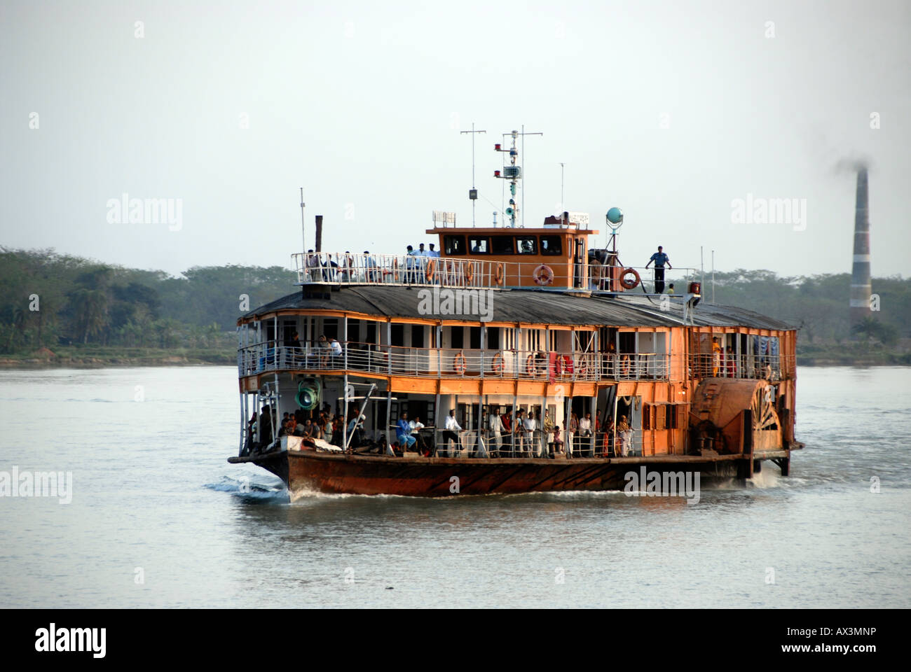 Rocket passenger ferry, Delta Waterways, Bangladesh, Asia Stock Photo ...