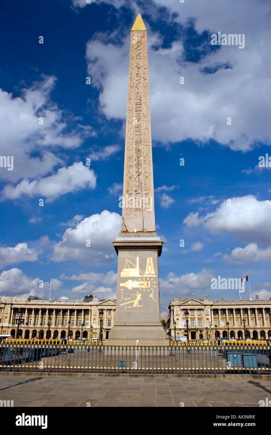 Obelisk on the place de la concorde hi-res stock photography and images ...