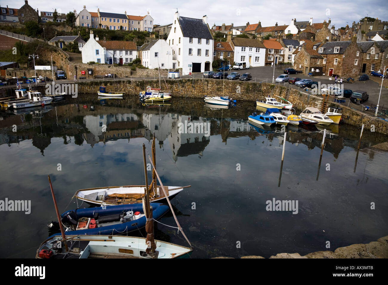 Harbour in Crail Fife Scotland UK Stock Photo - Alamy