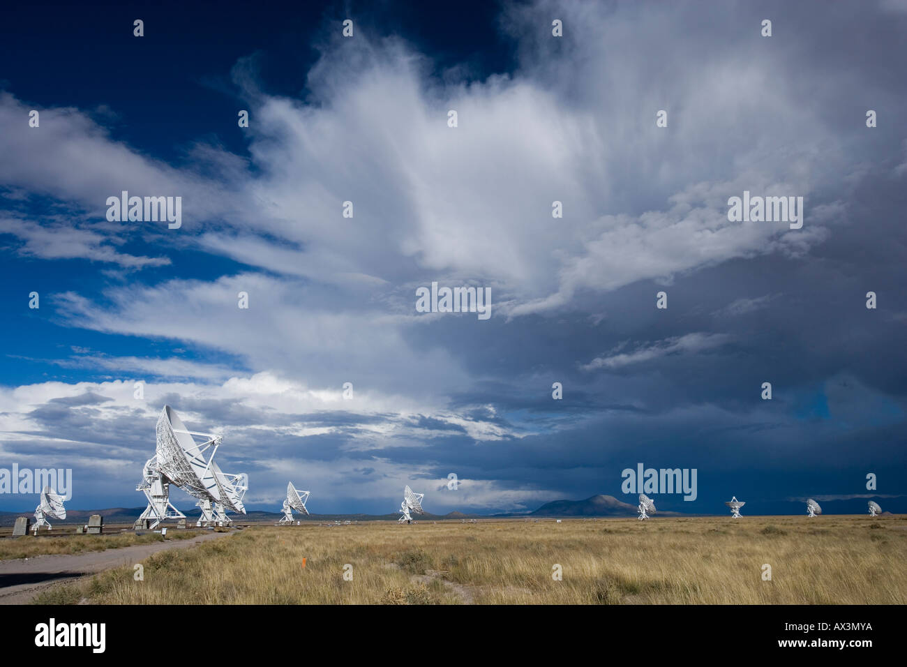Very Large Array on the Plains of San Agustin fifty miles west of ...
