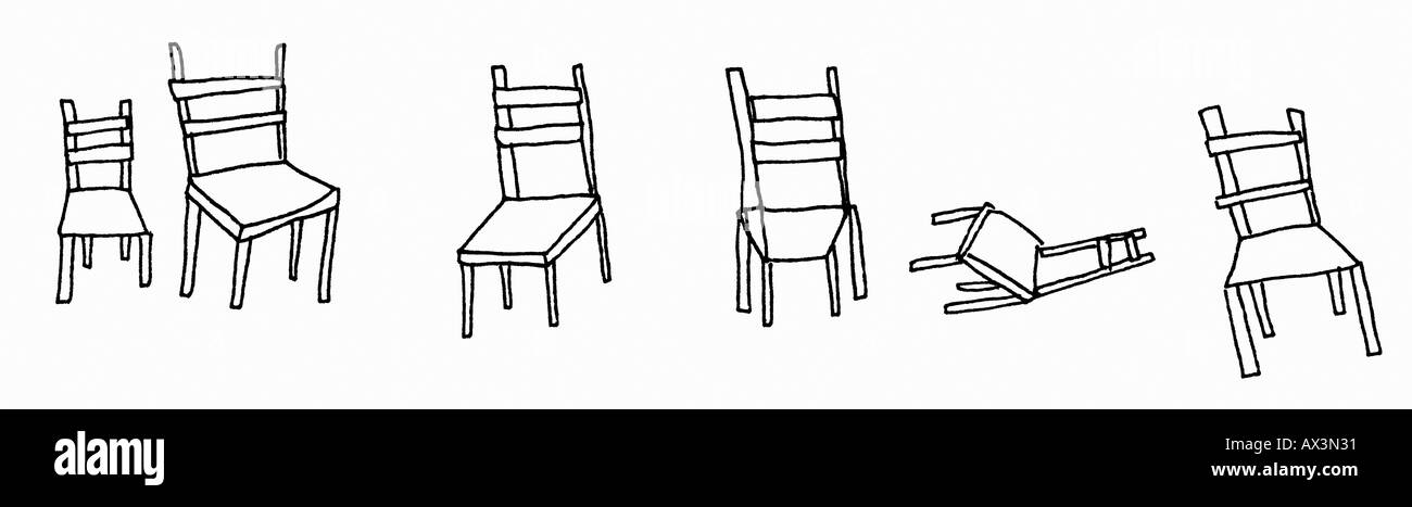 Horizontal chair Black and White Stock Photos & Images - Alamy