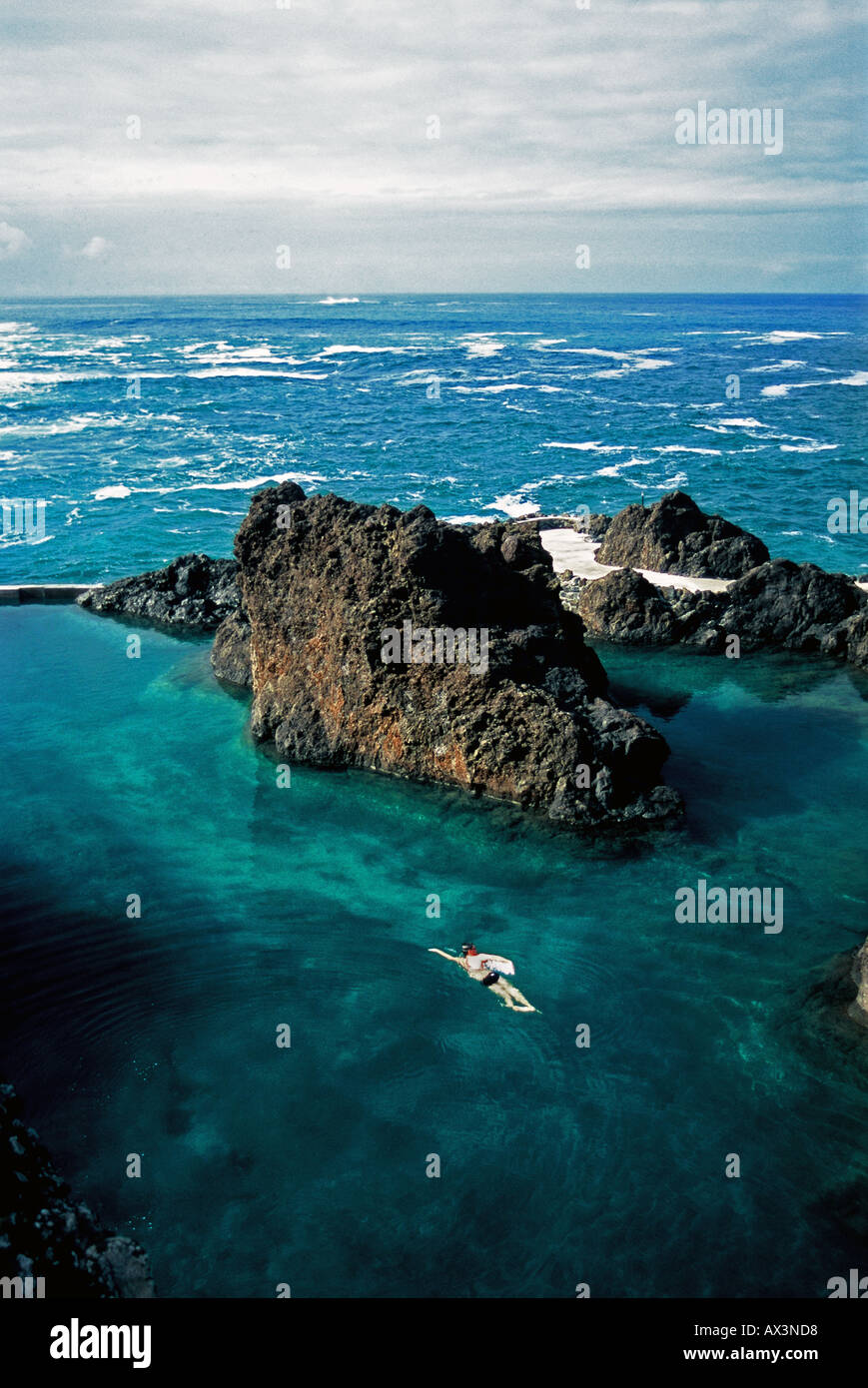 MadeiraNorth West MaderiaPorto MonizThe volcanic rock swimming-pools of ...