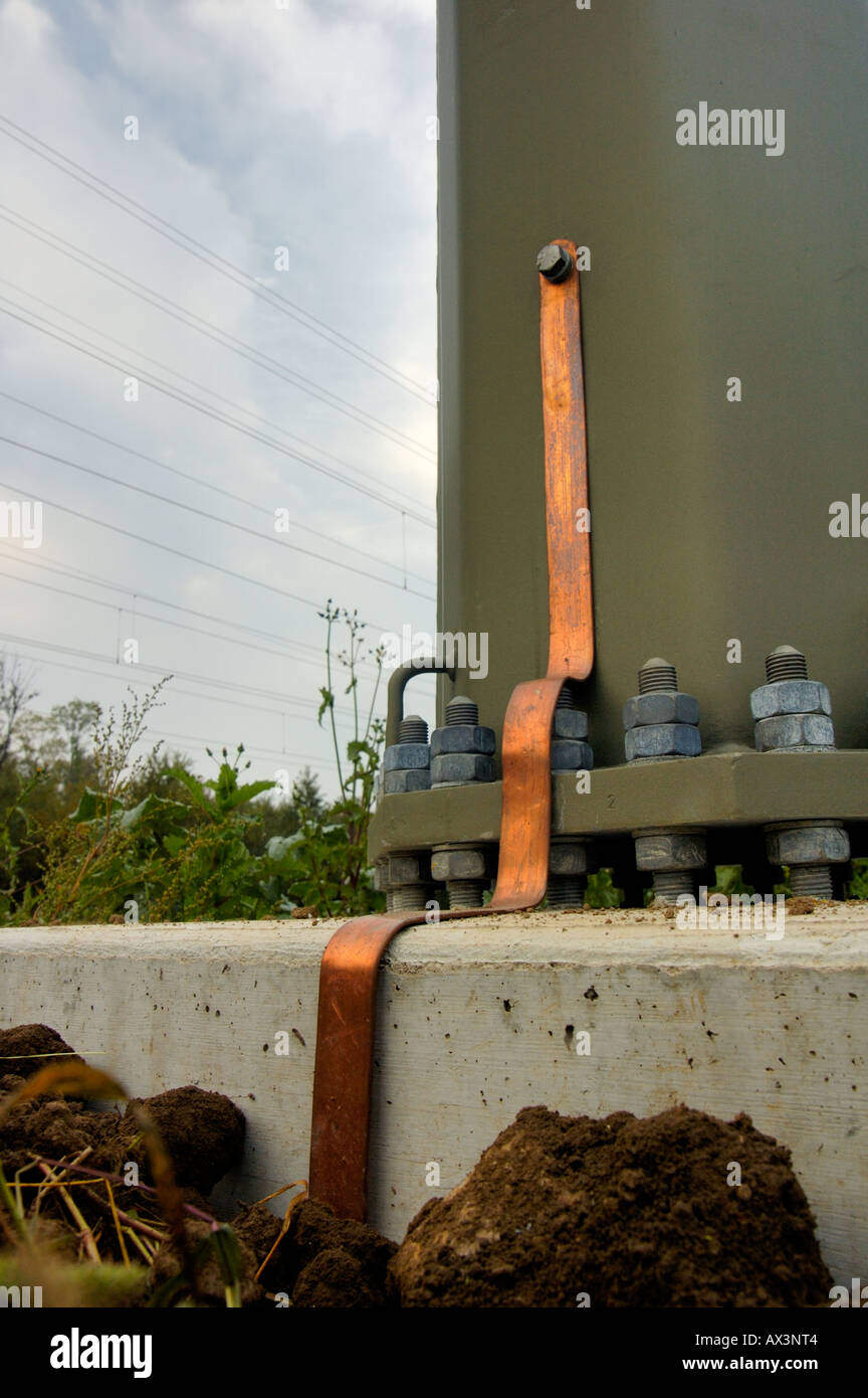 Earth energy grid line hi-res stock photography and images - Alamy