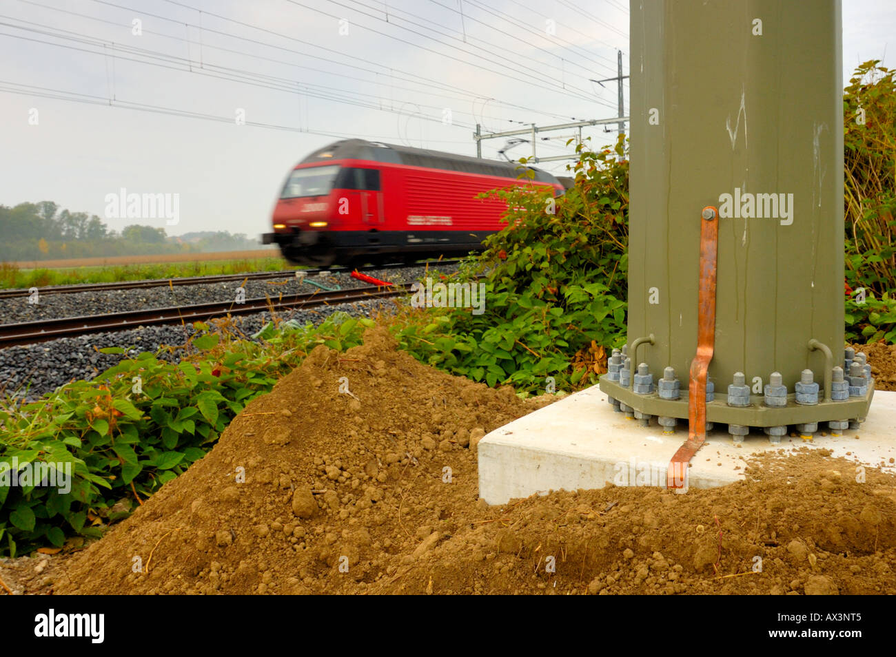 Earth energy grid line hi-res stock photography and images - Alamy