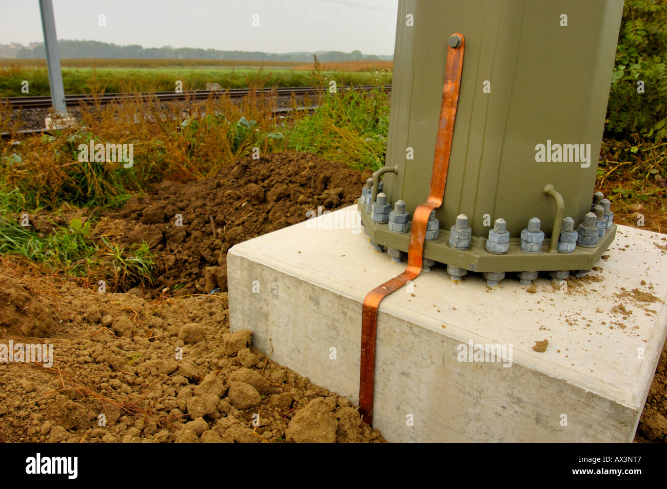 Earth energy grid line hi-res stock photography and images - Alamy