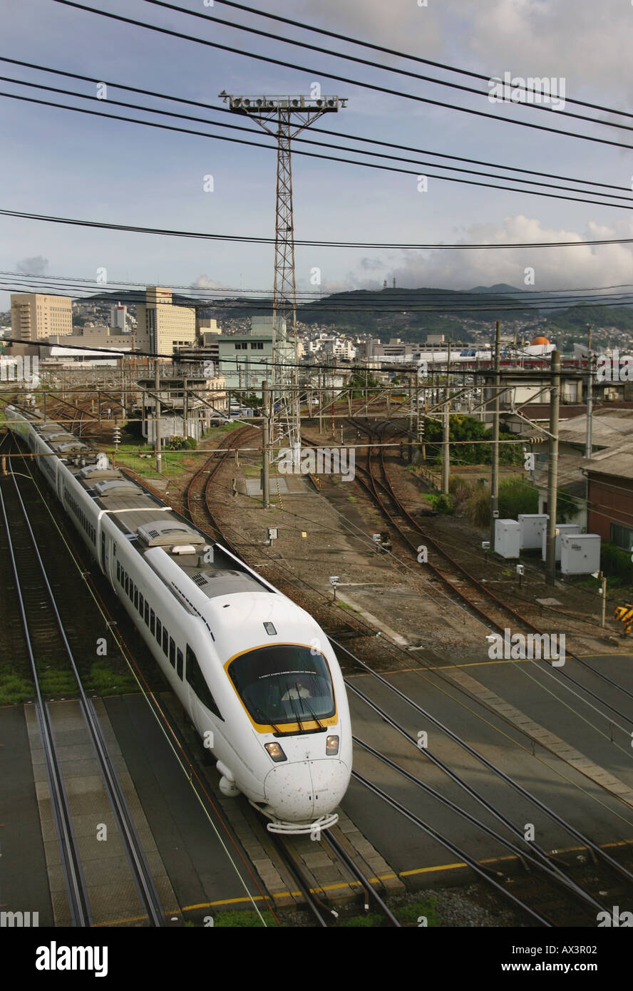 JR sonic train, Nagazaki Japan Stock Photo - Alamy