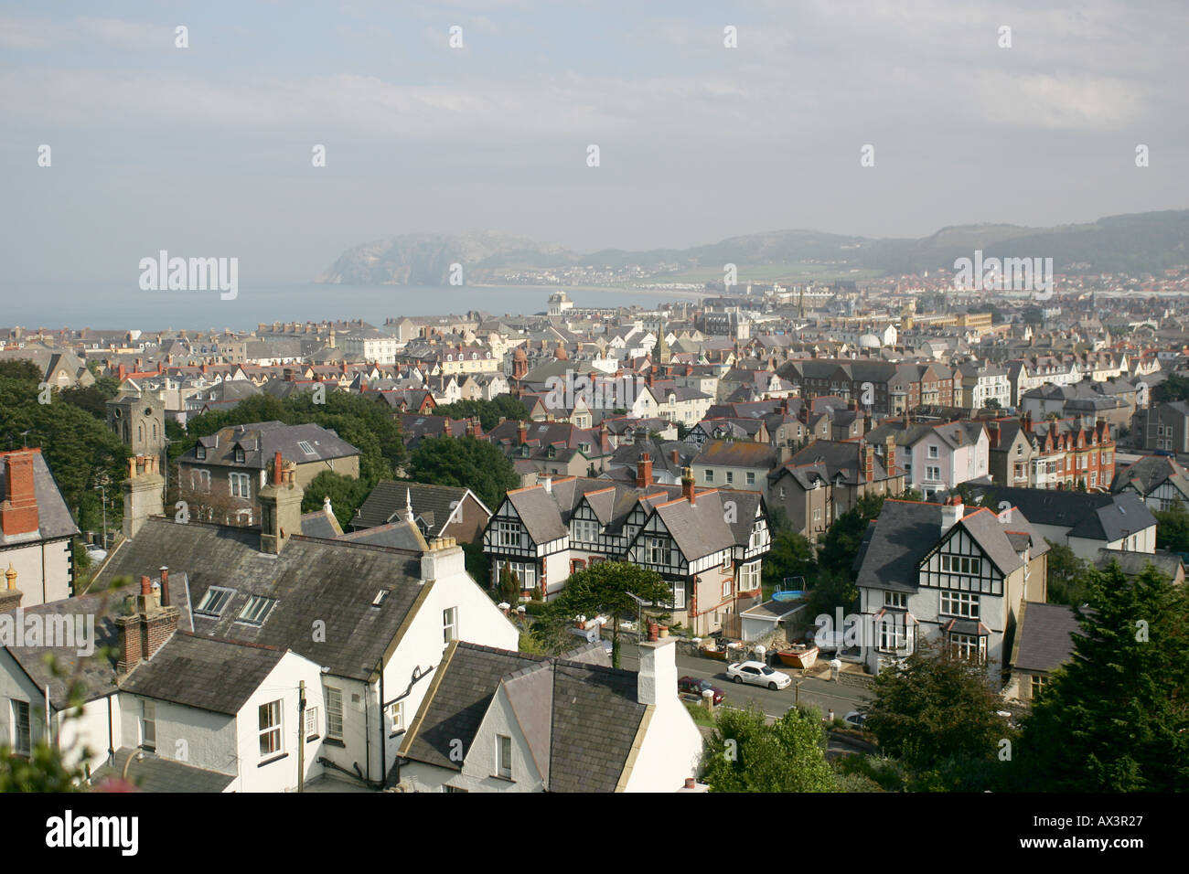 View of Llandudno Stock Photo - Alamy