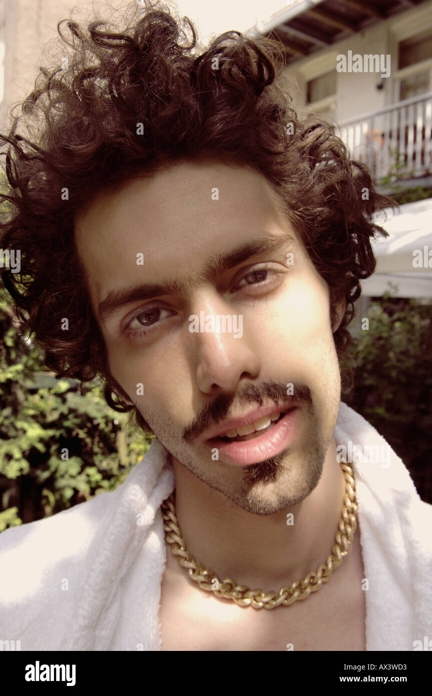 Man in brown robe hi-res stock photography and images - Alamy