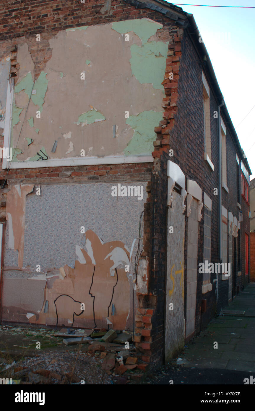 Bricked Up Property Stock Photo - Alamy