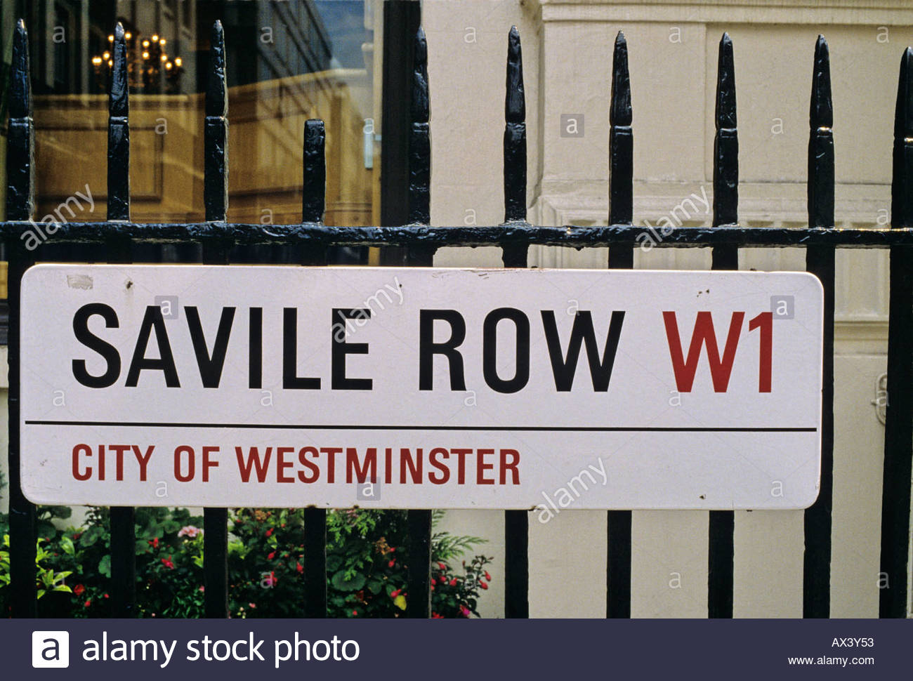 Savile Row Sign High Resolution Stock Photography and Images - Alamy