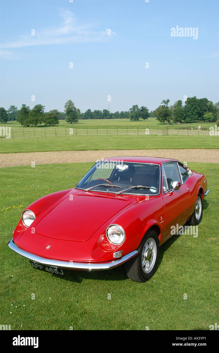 Red 1970 Moretti Torino S2 Italian sports car Stock Photo - Alamy