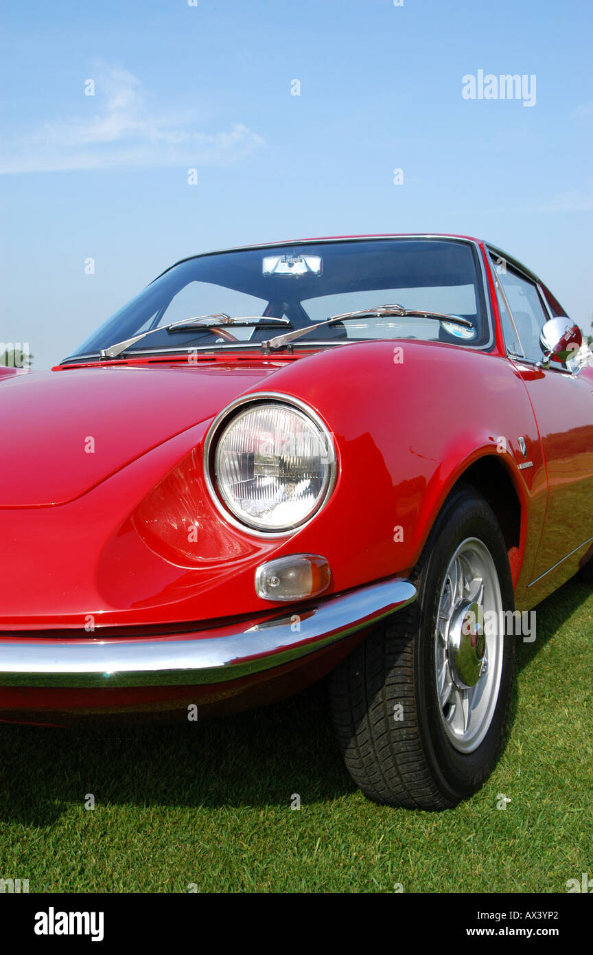 Red 1970 Moretti Torino S2 Italian sports car Stock Photo - Alamy