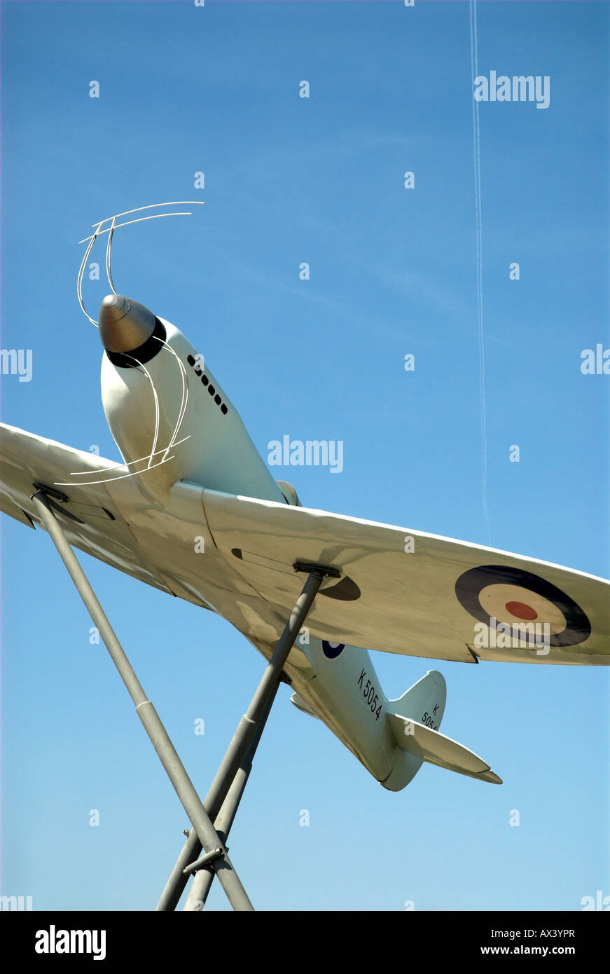 Model Of the Original Prototype Spitfire Outside Southampton Eastliegh ...