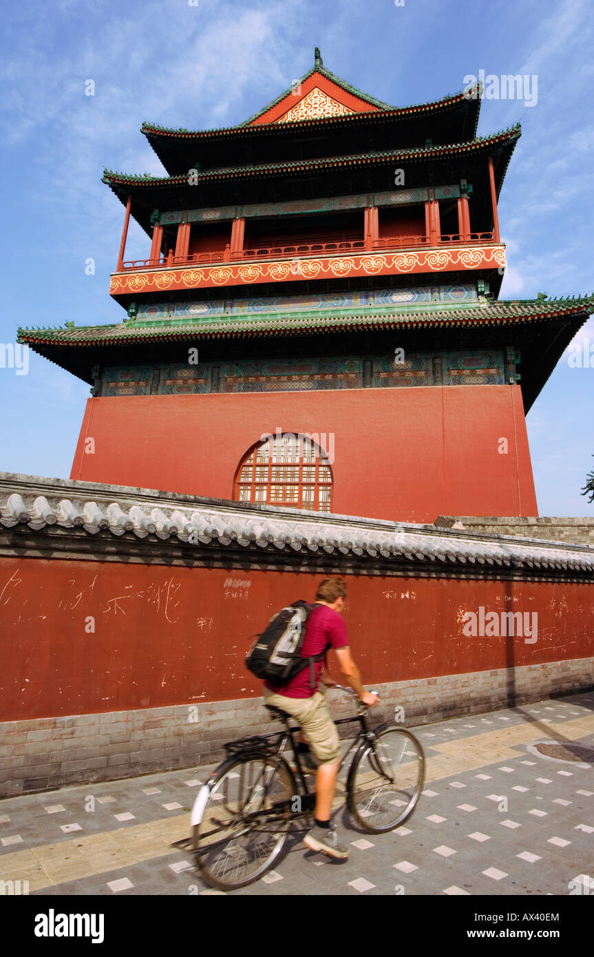 Male cycle tourist china hi-res stock photography and images - Alamy