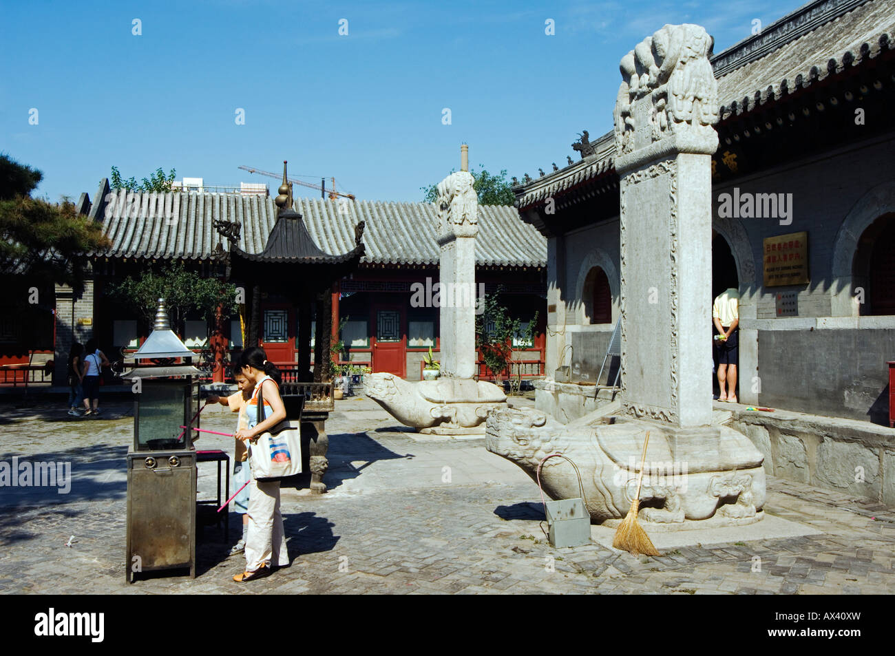 White cloud temple beijing taoist hi-res stock photography and images - Alamy