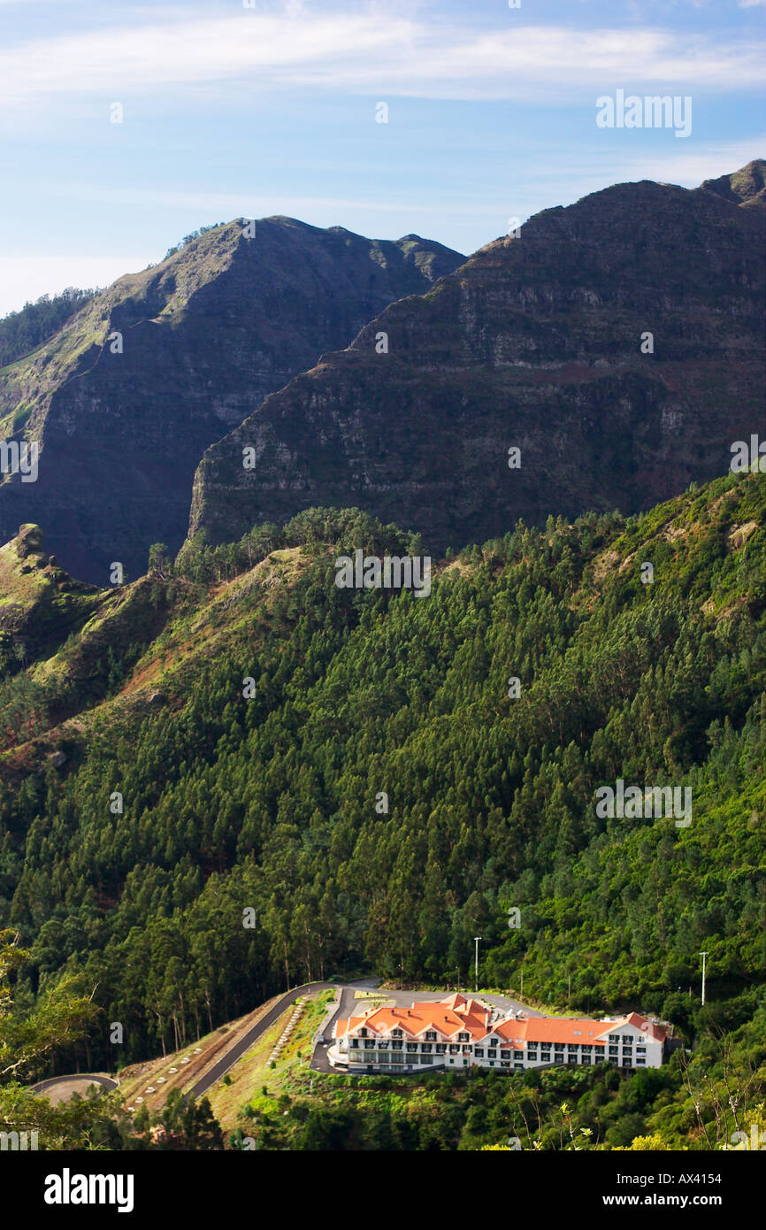 Hotel Residencial Encumeada Ribeira Brava Madeira Stock Photo - Alamy
