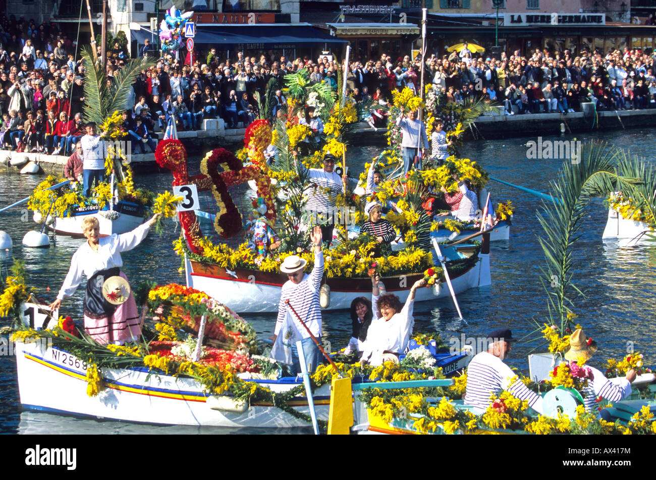 naval flower battle Villefranche sur mer Alpes-MAritimes 06 French ...