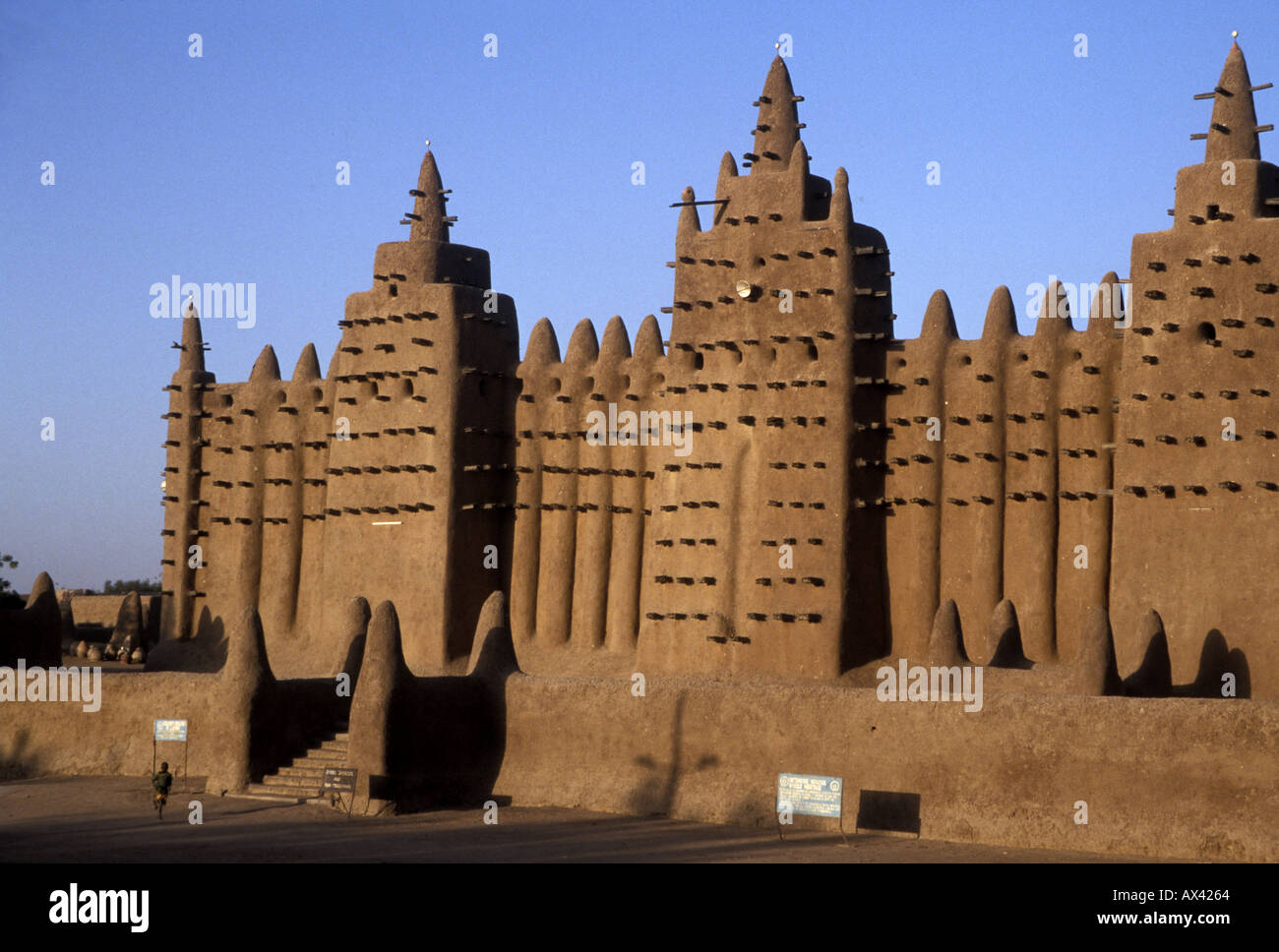 Djenne Mosque in Mali, built in 1907, UNESCO World Heritage Monument ...