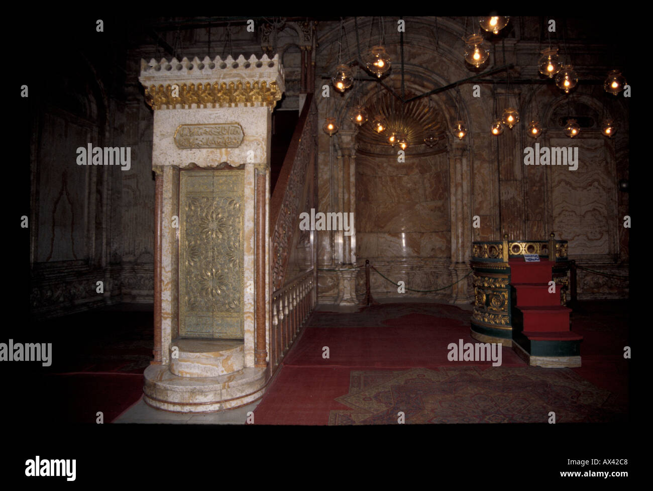 Minbar (pulpit) In The Mosque High Resolution Stock Photography and ...