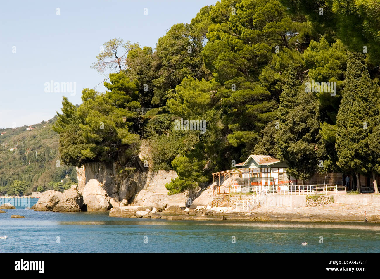 Trieste, Italy - coastline Stock Photo - Alamy