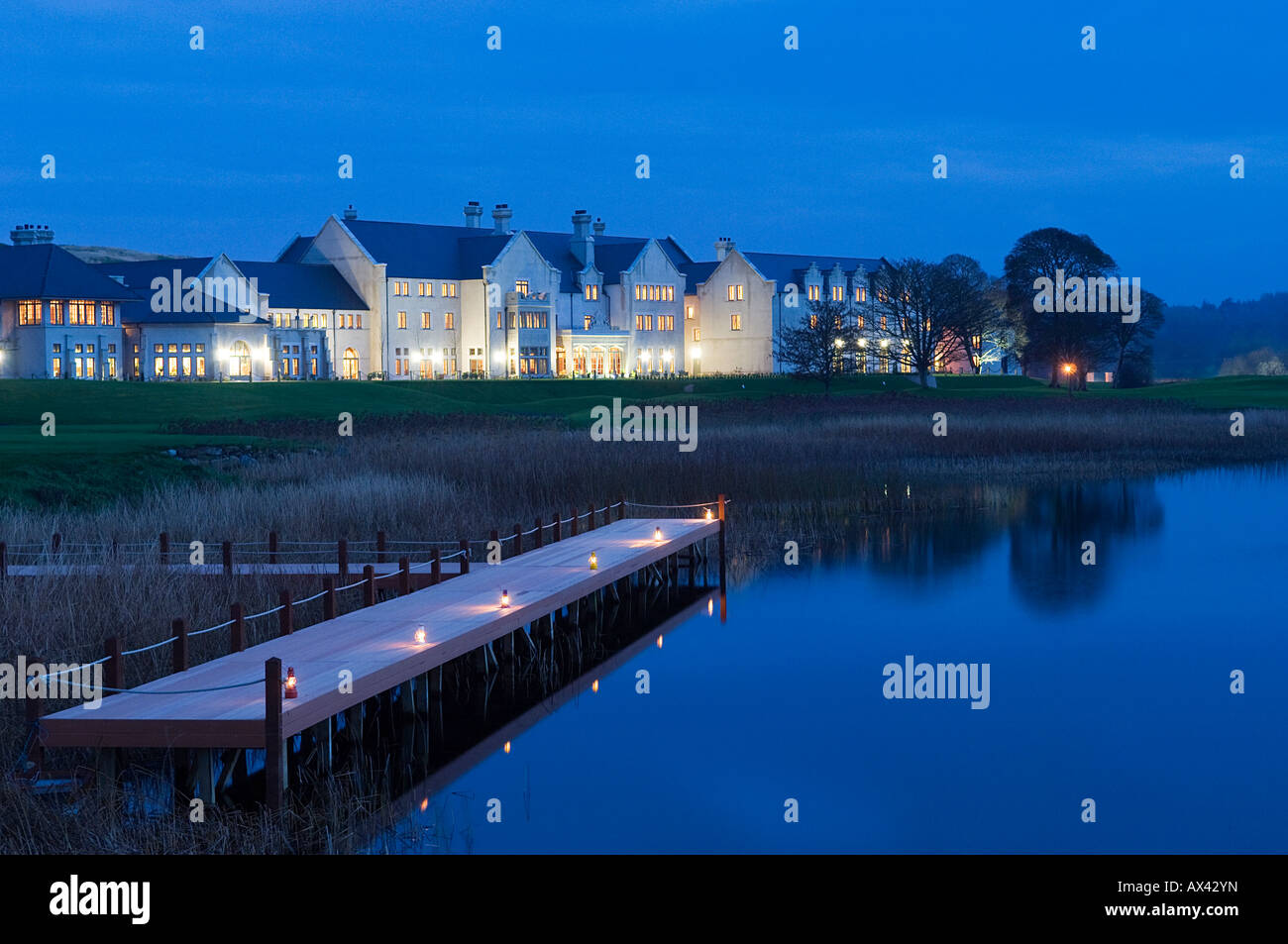 Northern Ireland, Fermanagh, Enniskillen. Lough Erne Golf Resort at ...