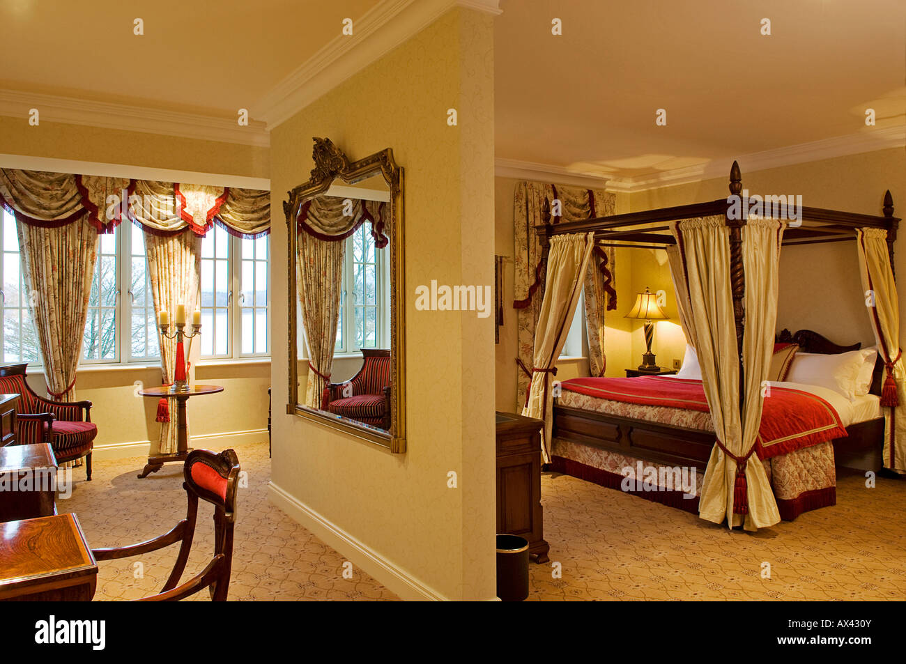 Northern Ireland, Fermanagh, Enniskillen. The Nick Faldo Suite at Lough ...